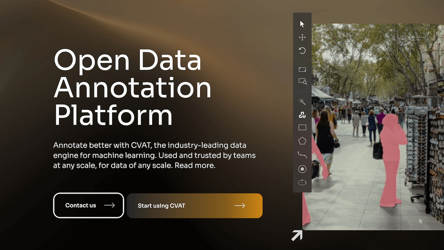 Установка и настройка CVAT для разметки данных - Data Light